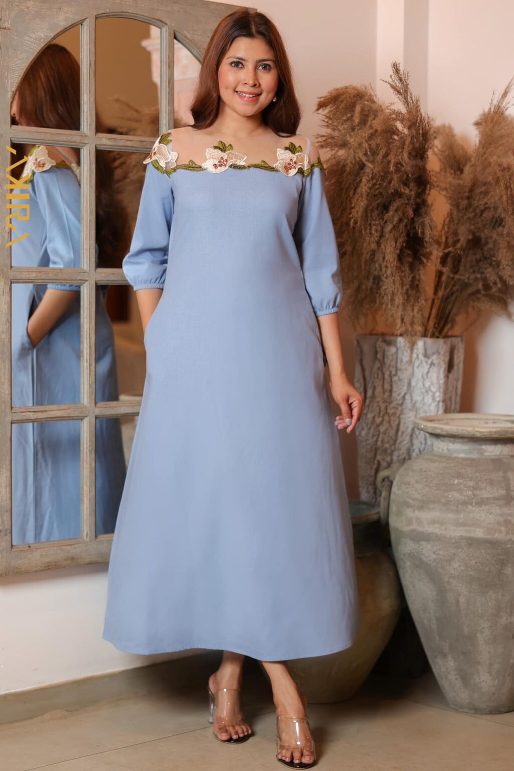 Lavenia Lady Detail Dress For Women