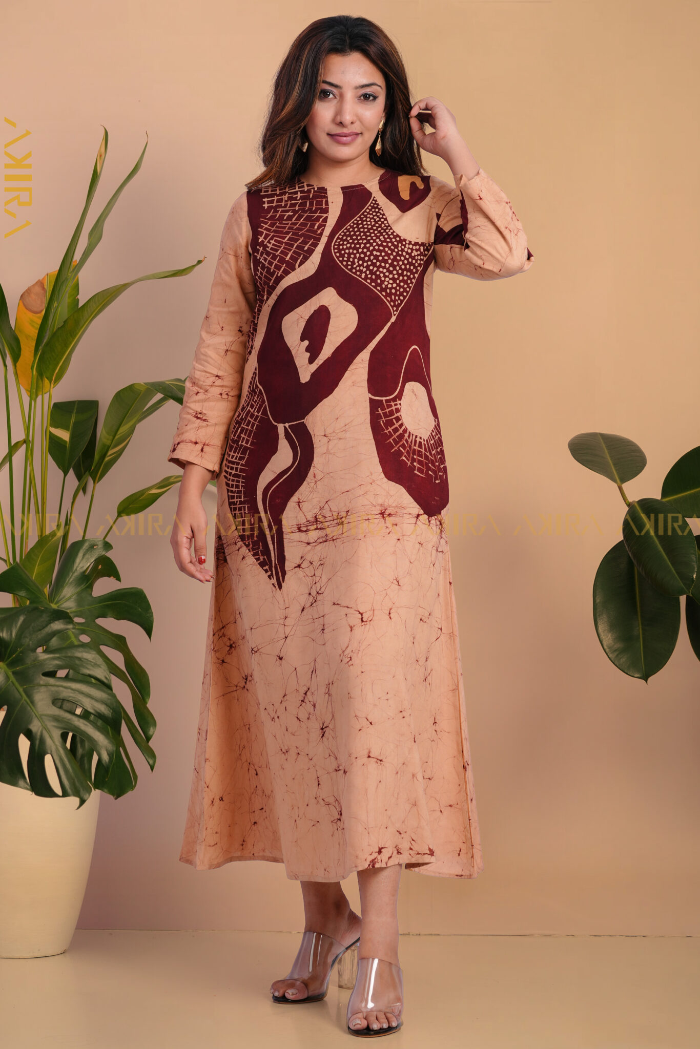 Buy Emberlight Glow Dress Online | Authentic Batik Dresses