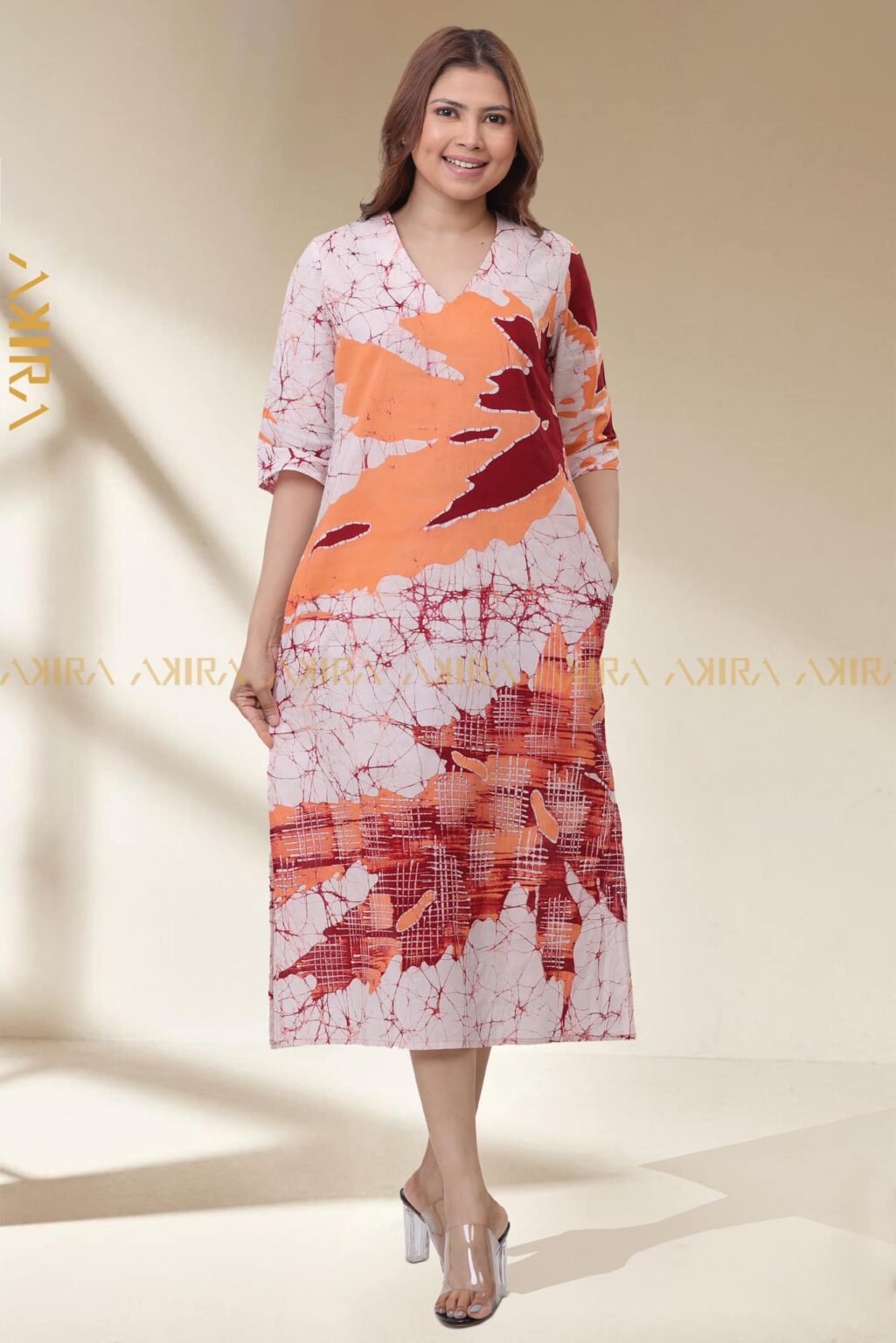 Latest trends in clothing for women Batik and Linen dresses