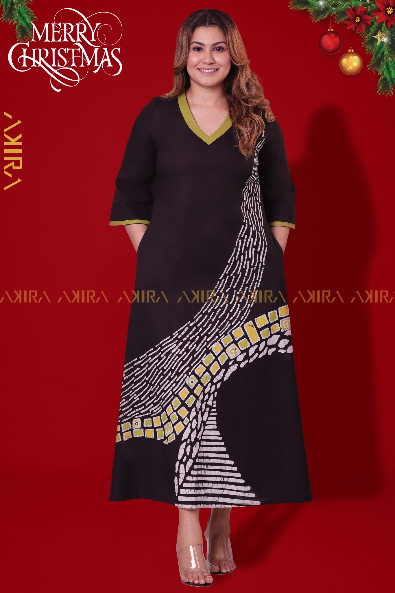 Sophie Designer Batik Dress