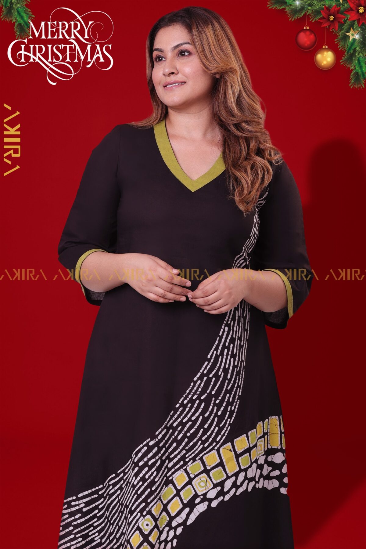 Sophie Designer Batik Dress