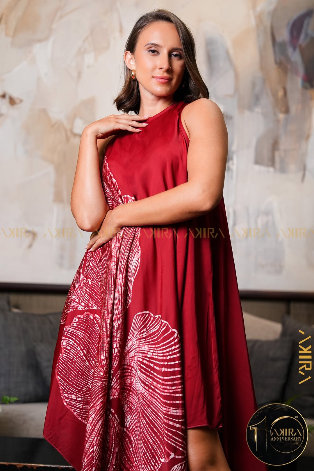 Royal dawn designer silk dress