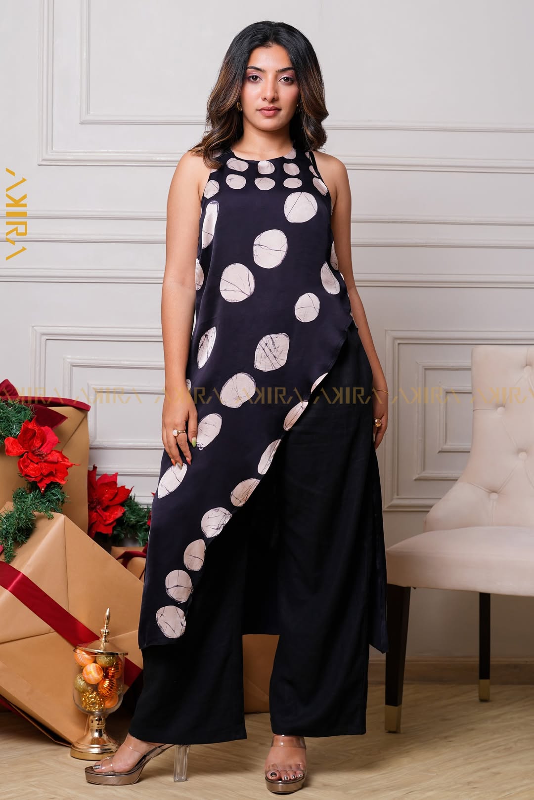 Lotus Trailbloom Silk Party Top