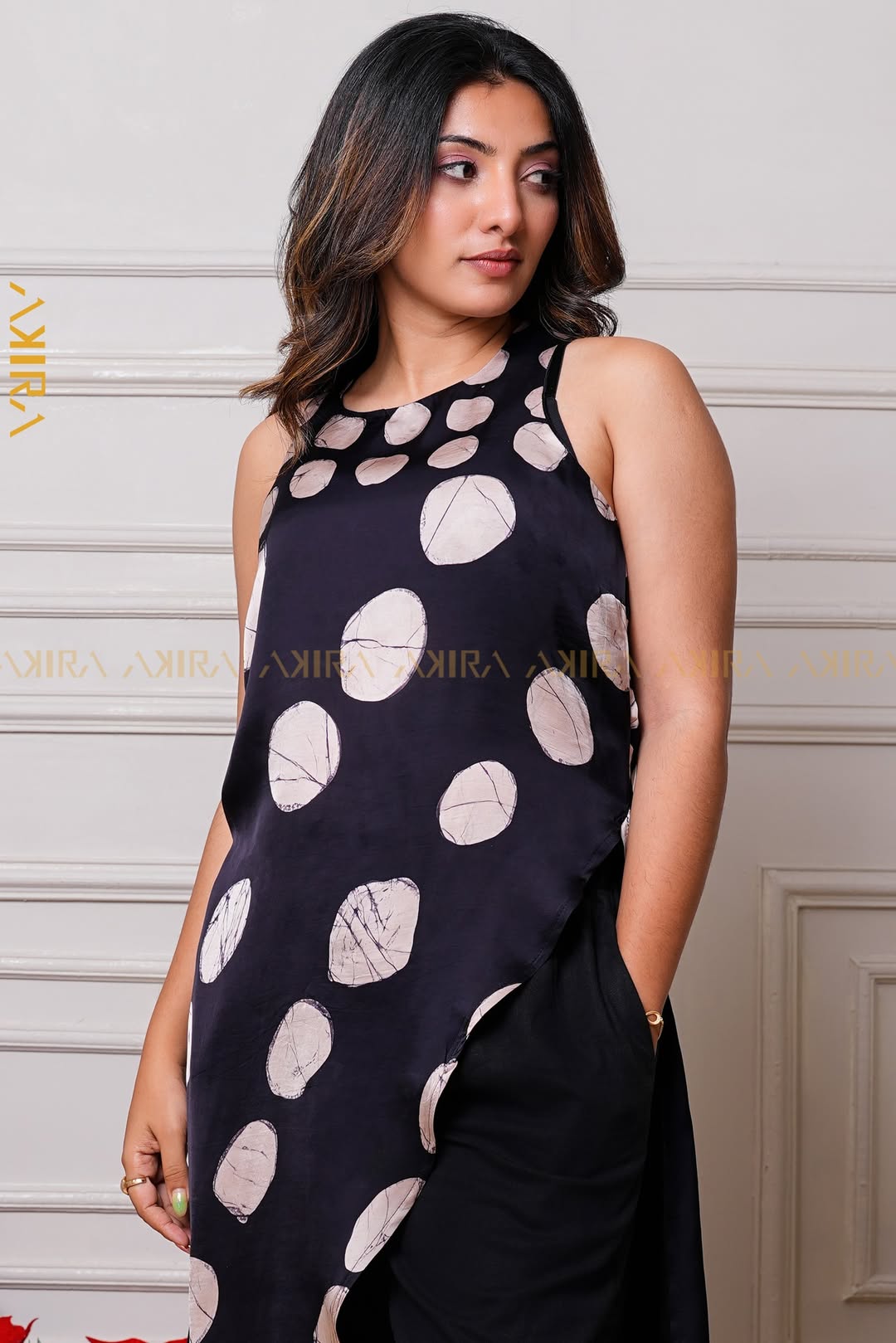 Lotus Trailbloom Silk Party Top